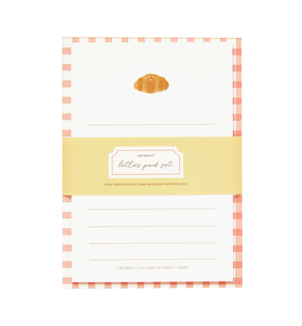 Salt Bread Pad Letter Paper