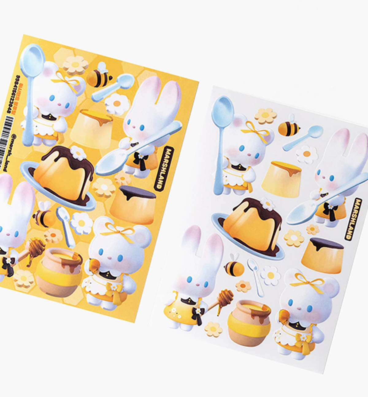Honey Pudding Seal Sticker
