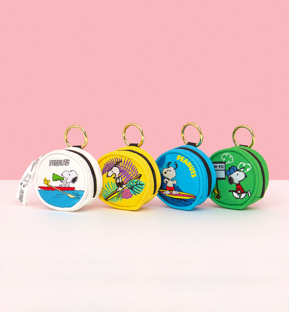 Peanuts Snoopy Multi Mini Pouch [Peanuts 24]