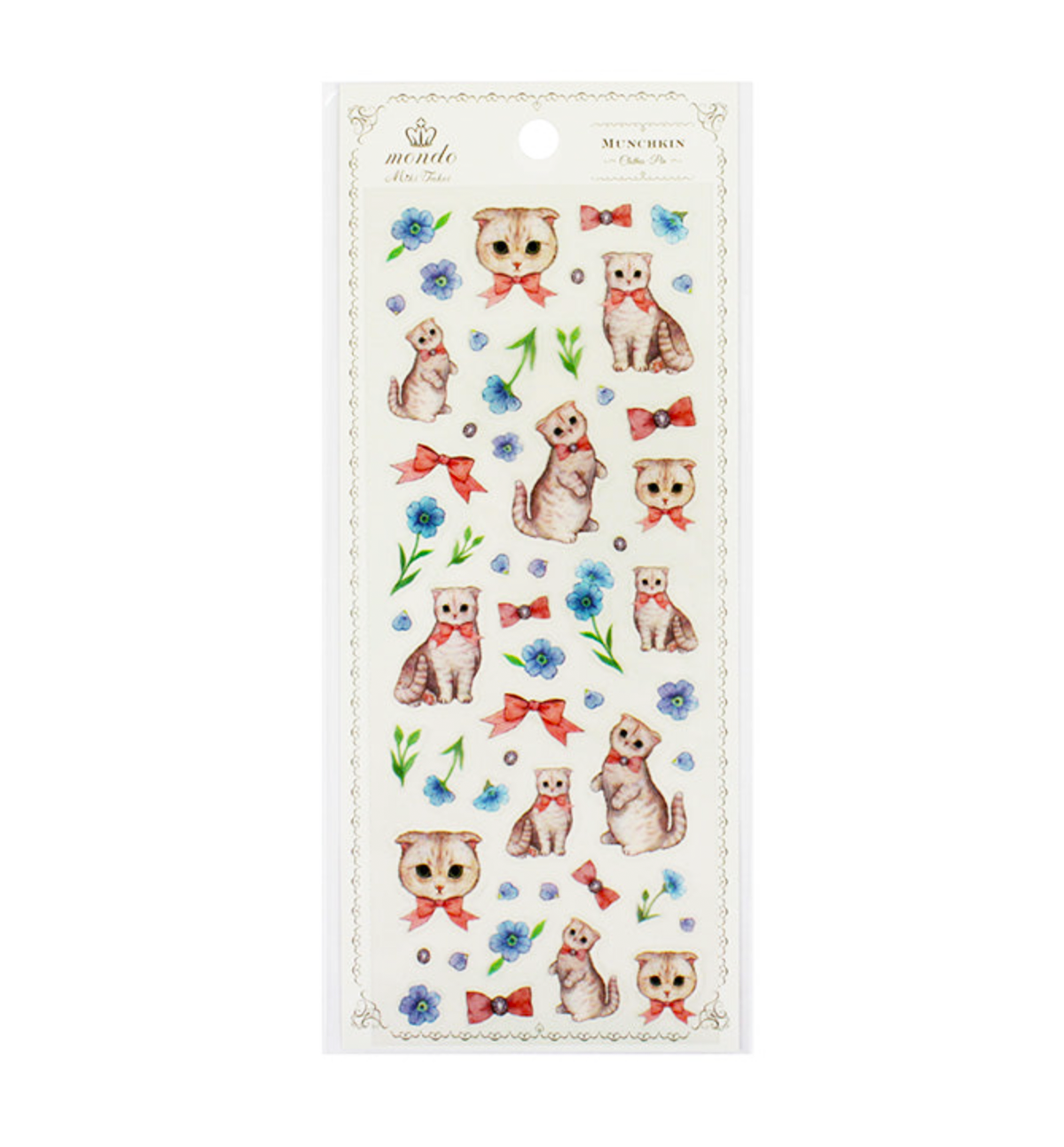 Clothes Pin x Miki Takei Mondo Seal Sticker [Munchkin]