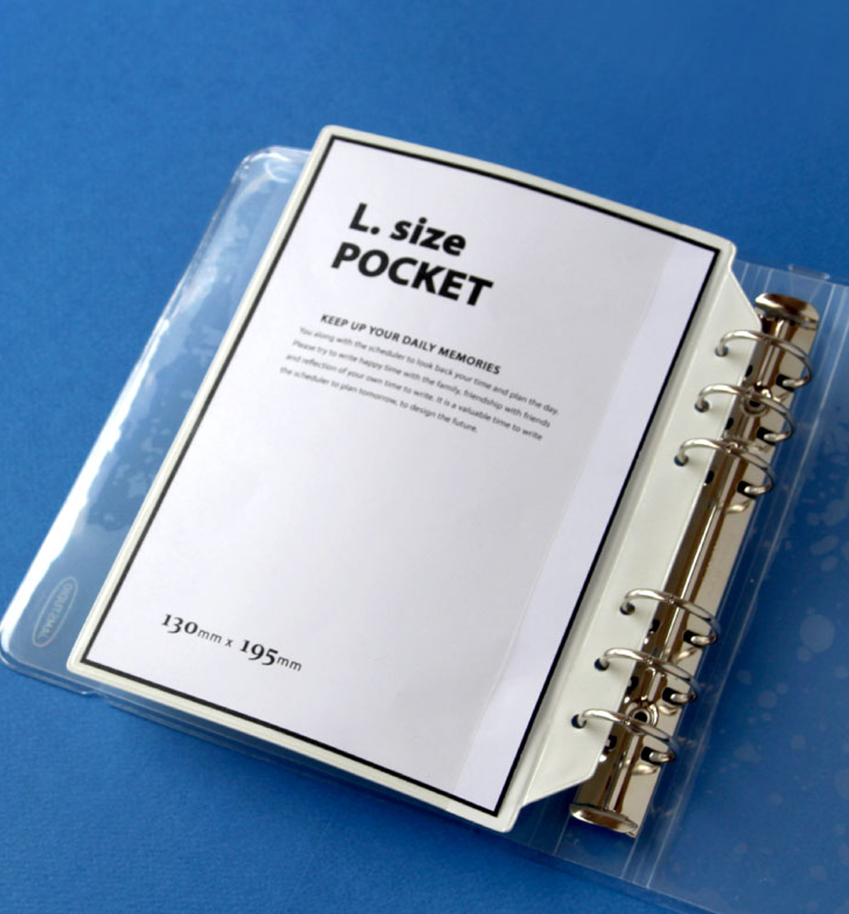 A6 Wide Sticker Pocket [L Size]