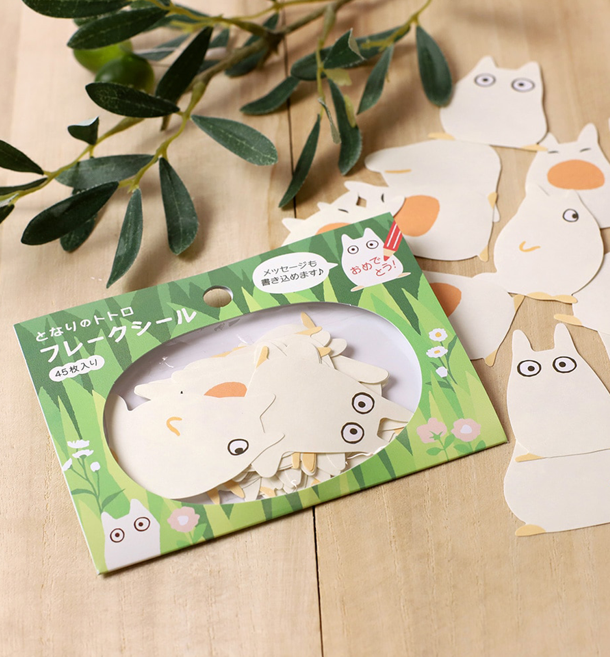 My Neighbor Totoro Flake Sticker Set [Small Totoro]