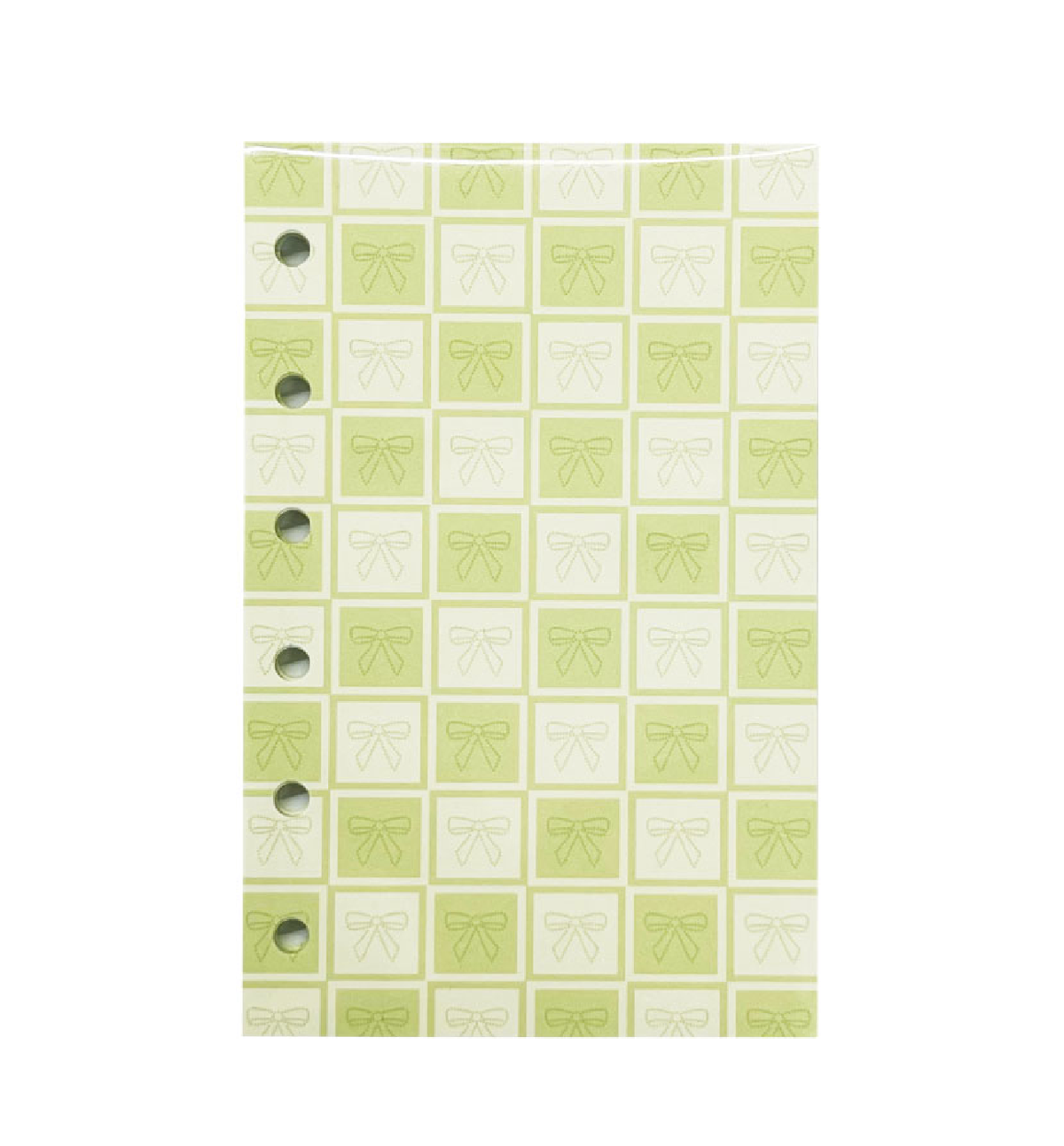 A7 Ribbon Pattern Paper Refill [Green]