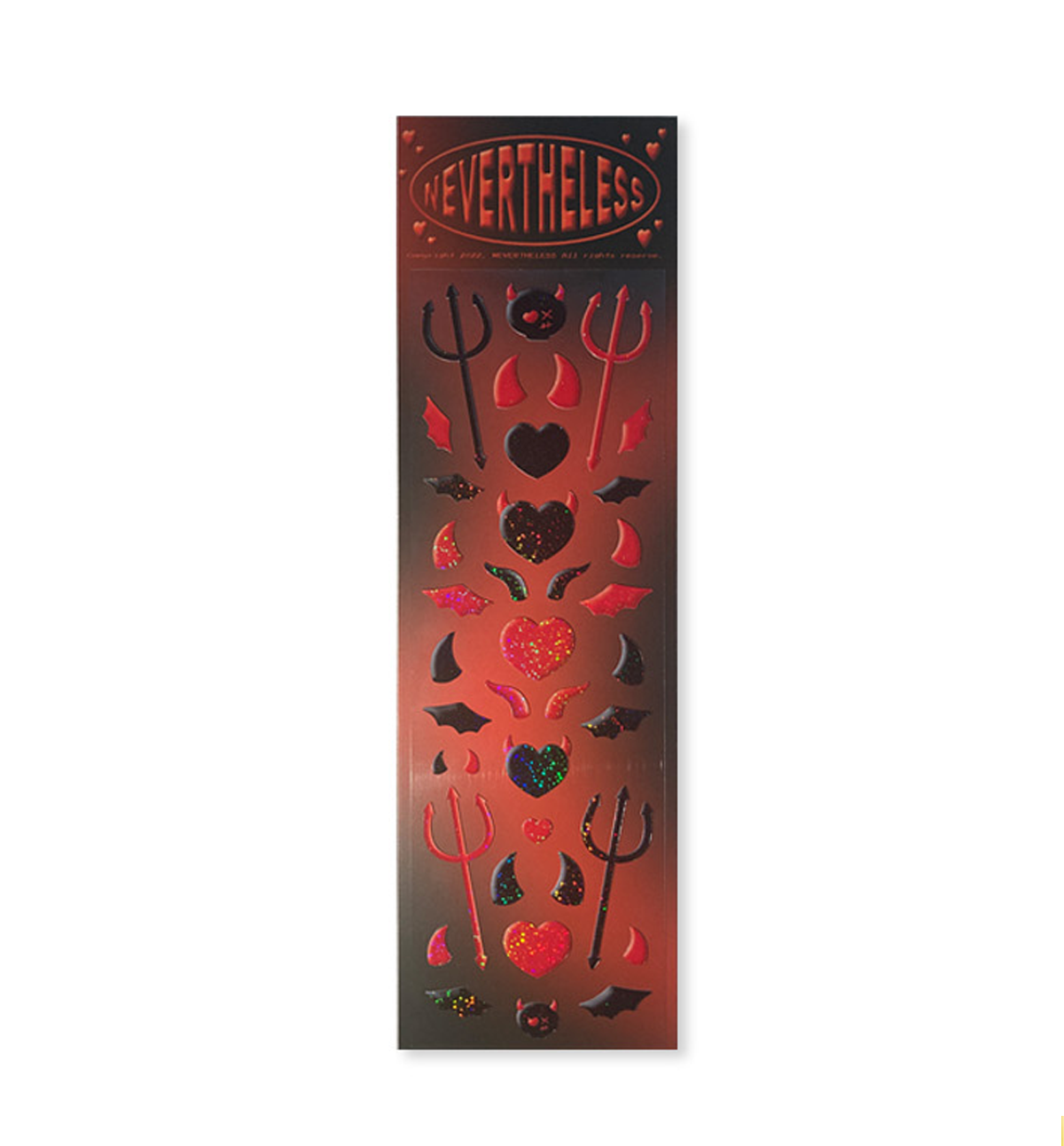 Devil Heart Seal Sticker
