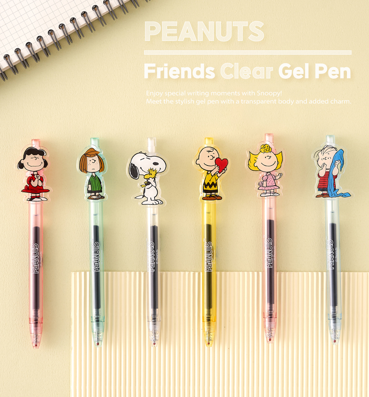 Peanuts Snoopy Gel Pen [Friends]
