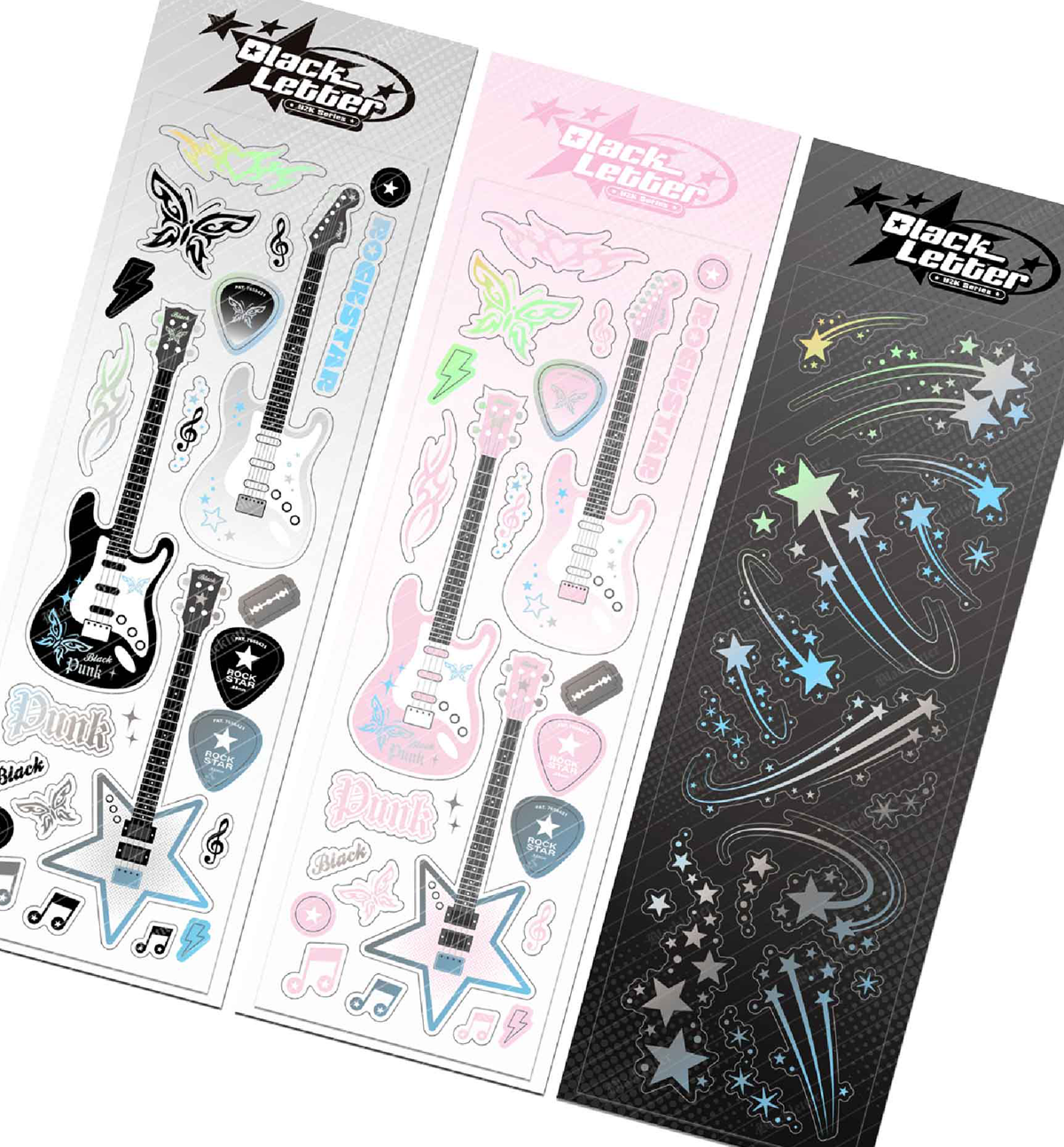 Y2K Music Series Seal Sticker