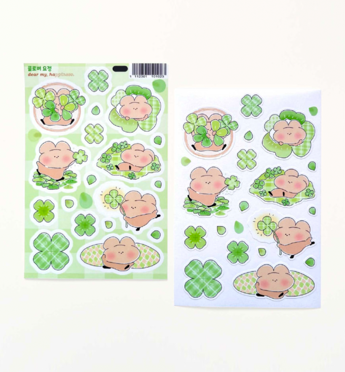 Clover Fairy Seal Sticker