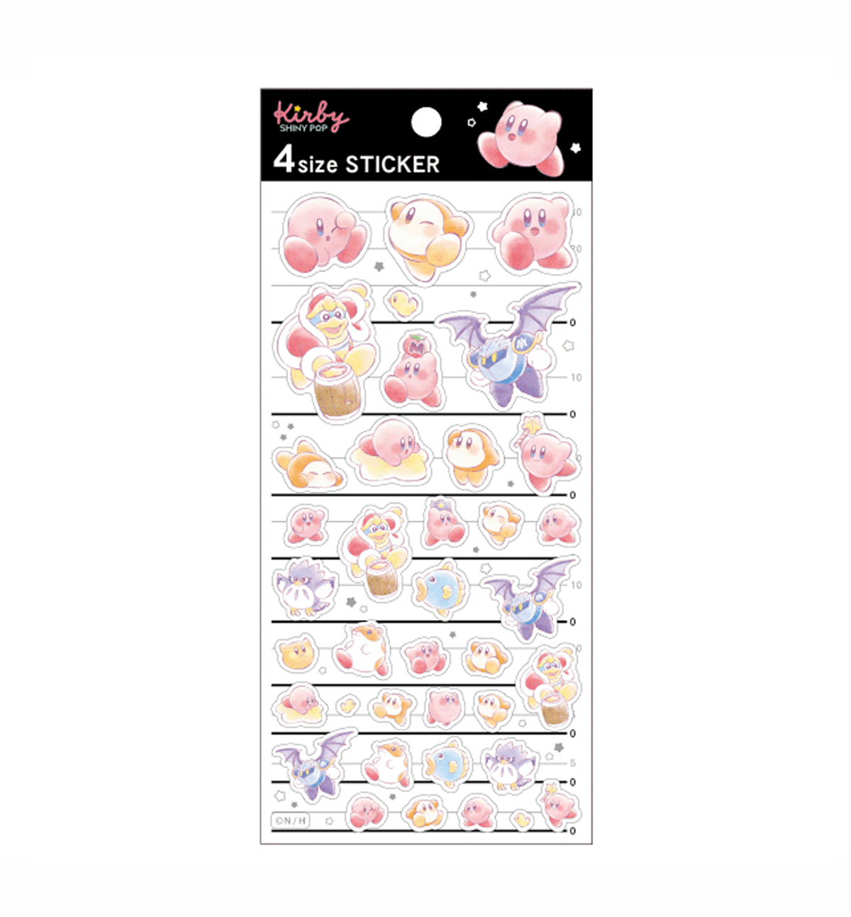 Kirby 4 Size Sticker [Friends]