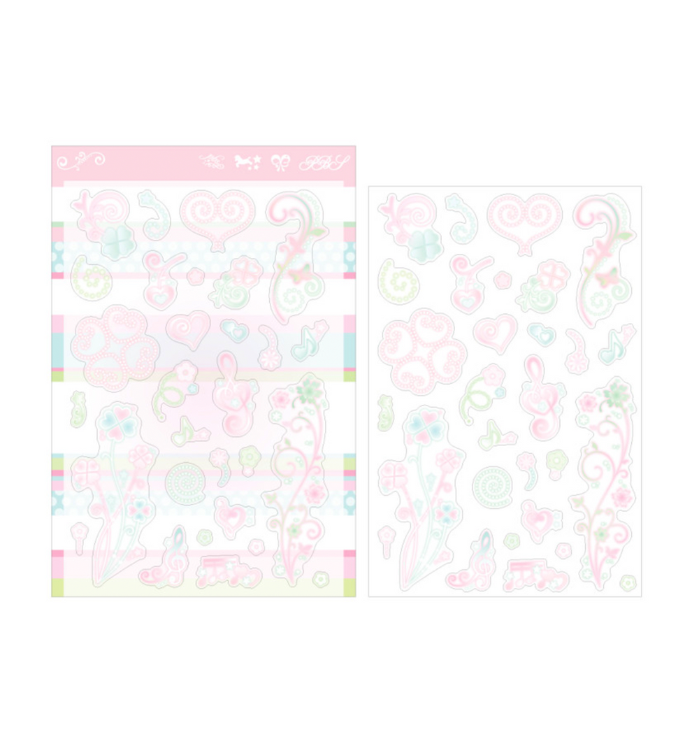 Aurora Glow Flow Sticker