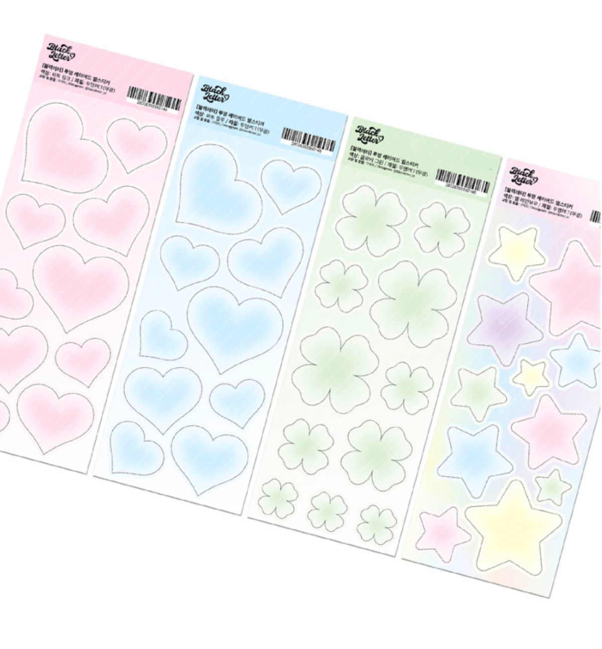 Deco Clear Layered Seal Sticker