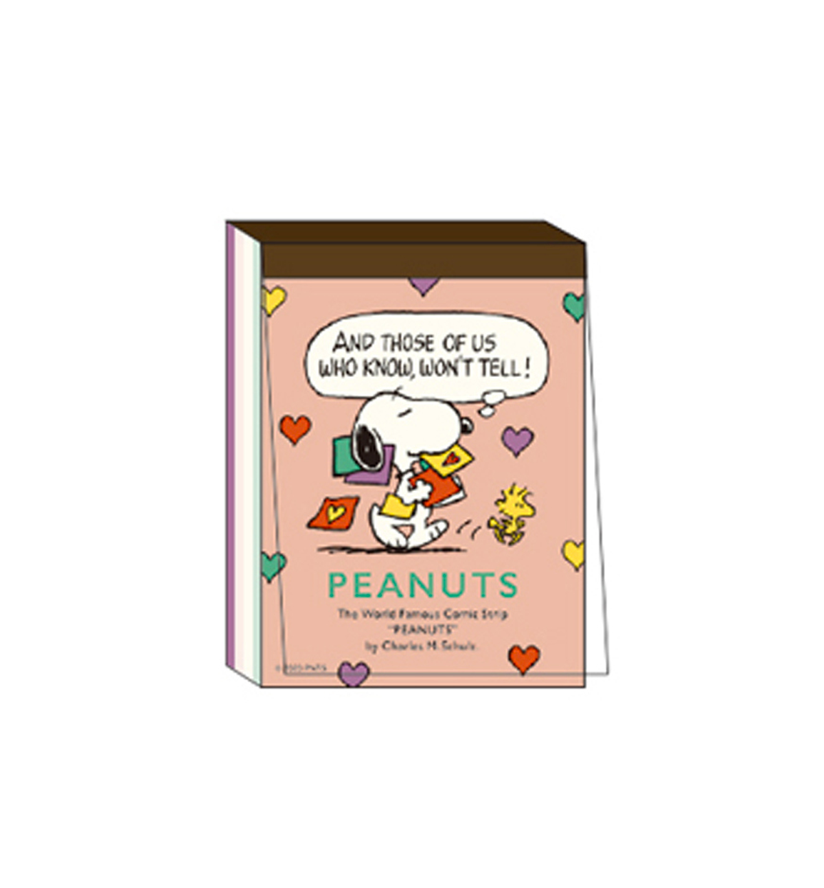 [JAPAN] Peanuts Snoopy Mini Memopad [Love Letter]