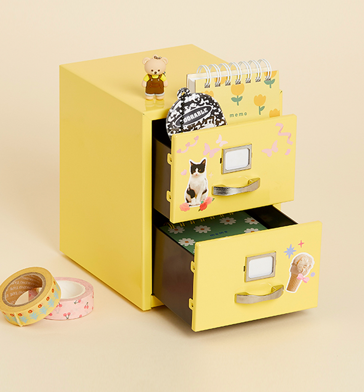 Mini Cabinet Drawer [Yellow]