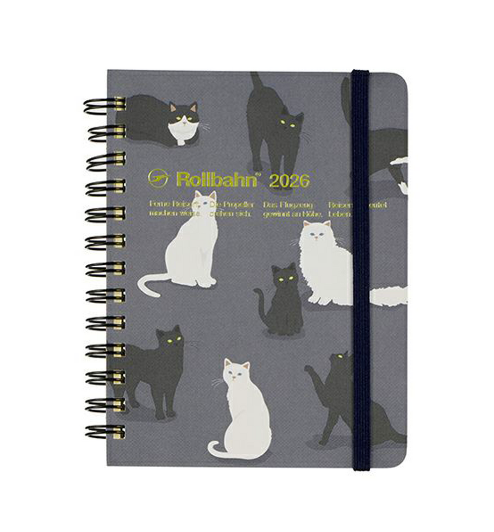 [JAPAN] 2026 Rollbahn Monthly Planner [Cats]