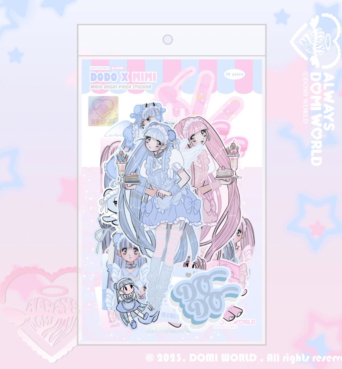 DoDo & Mimi Pieces Sticker Set