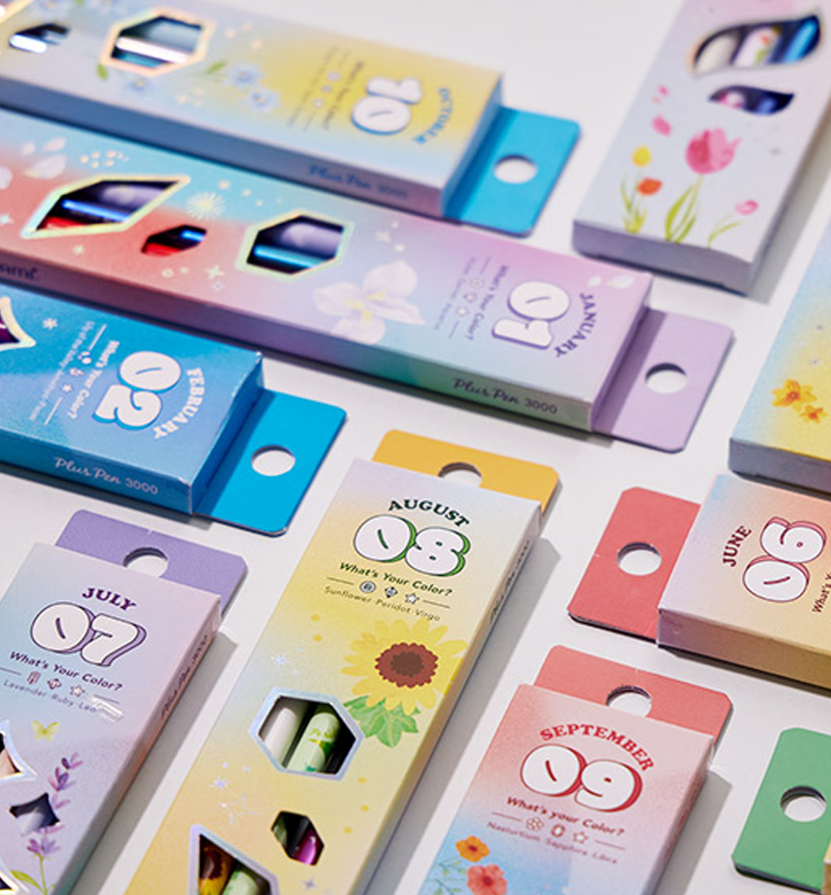 3 Color Plus Pens Set [Limited Edition]