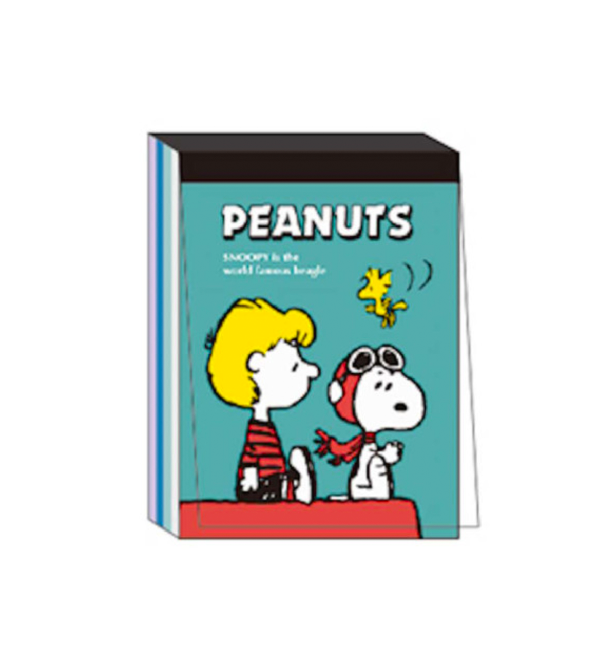 Peanuts Snoopy Mini Memopad [Snoopy Pilot]