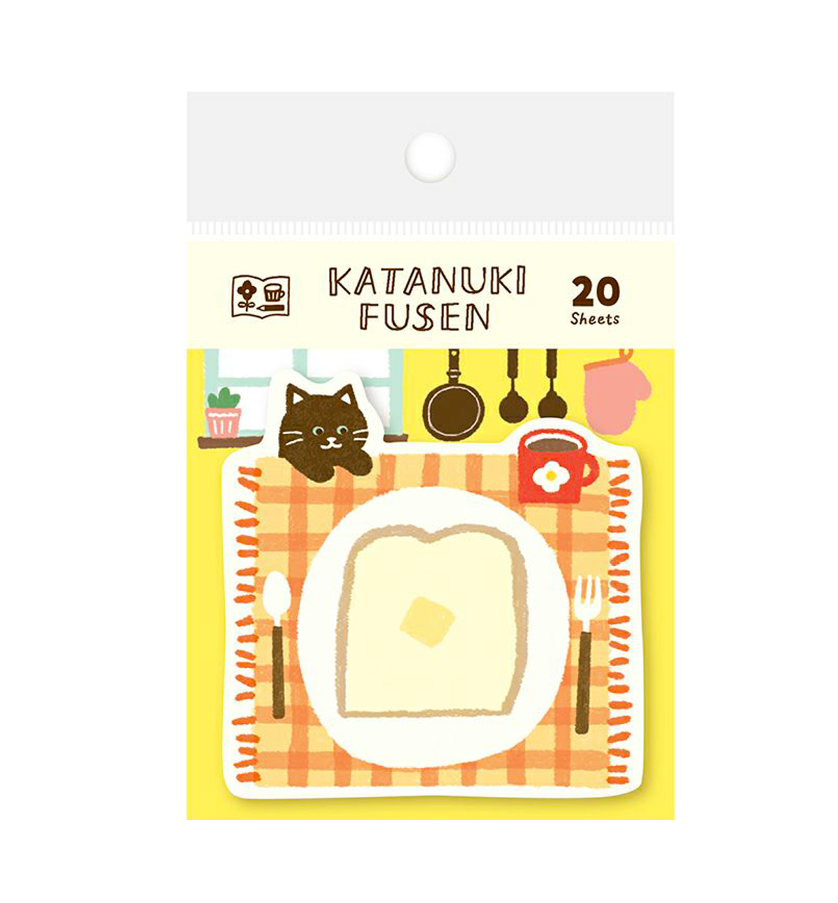 Kitty On The Table Sticky Notes