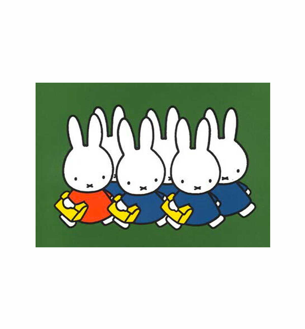 Miffy Postcard [Miffy & Friends Go To School]