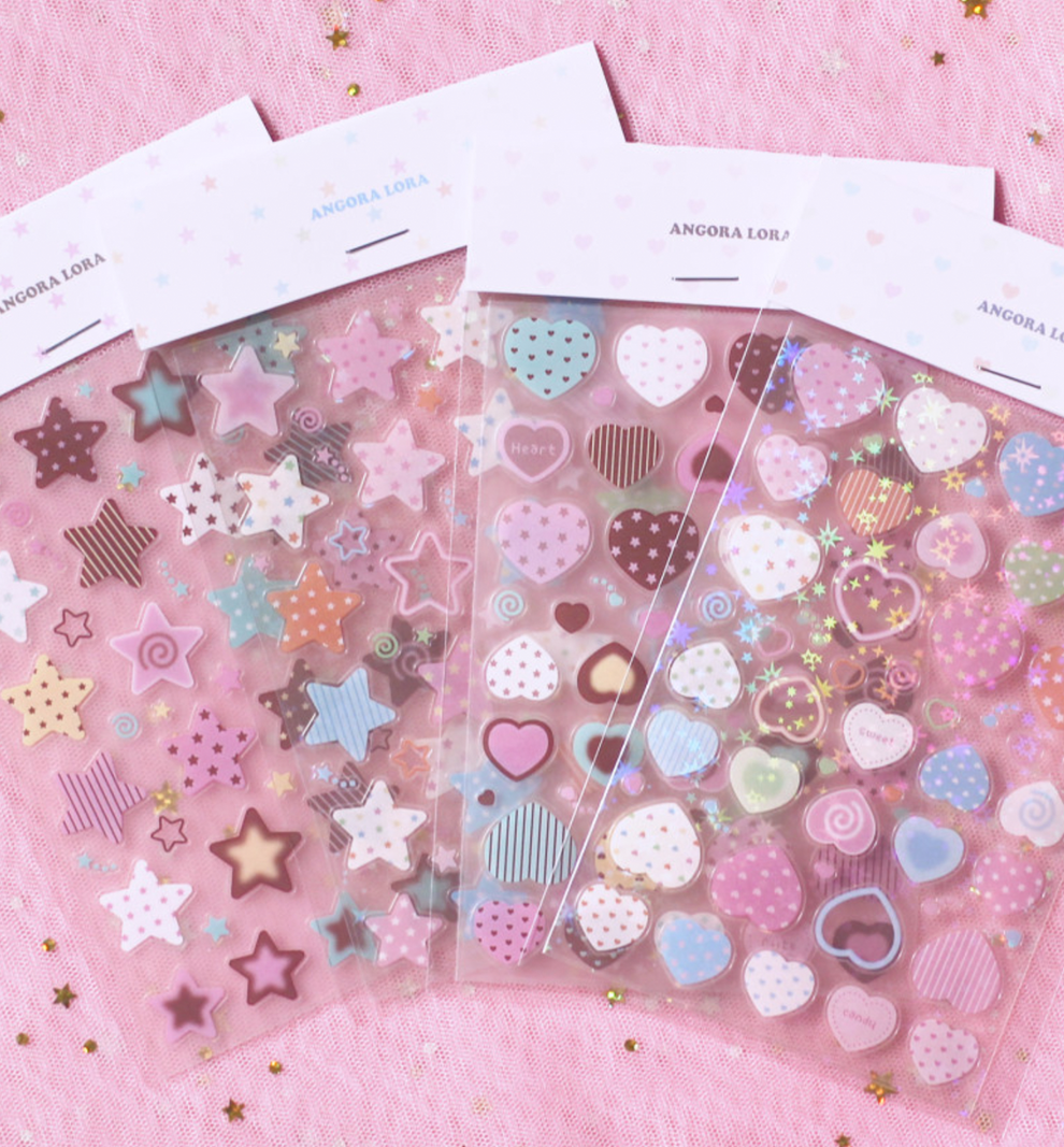 Transparent Chocolate Candy Seal Sticker