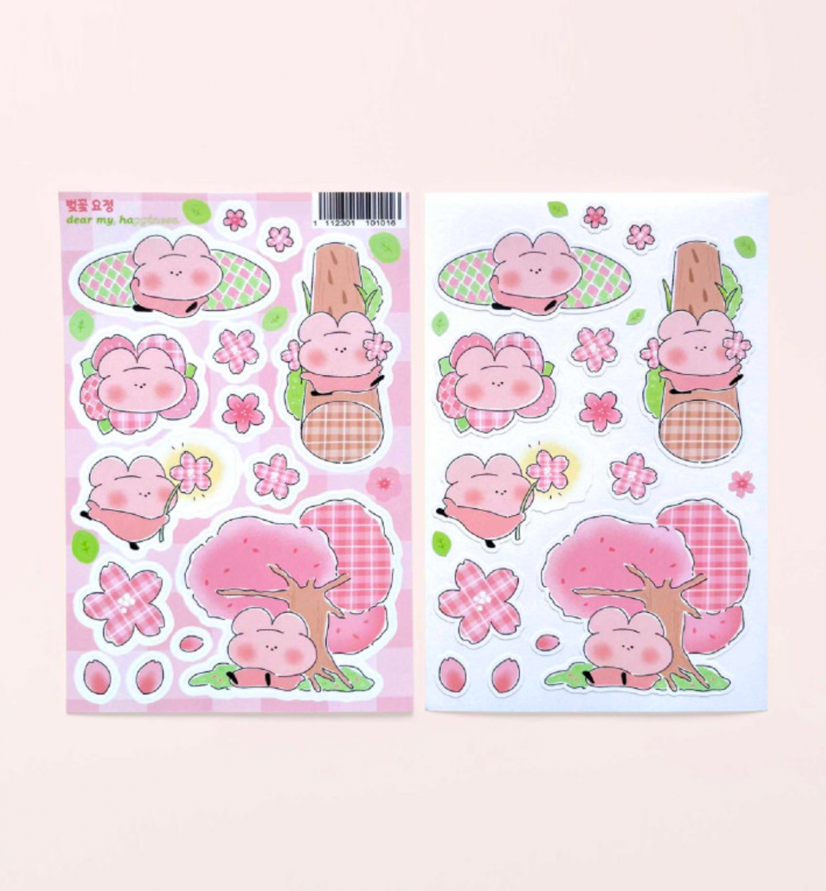 Cherry Blossom Fairy Seal Sticker