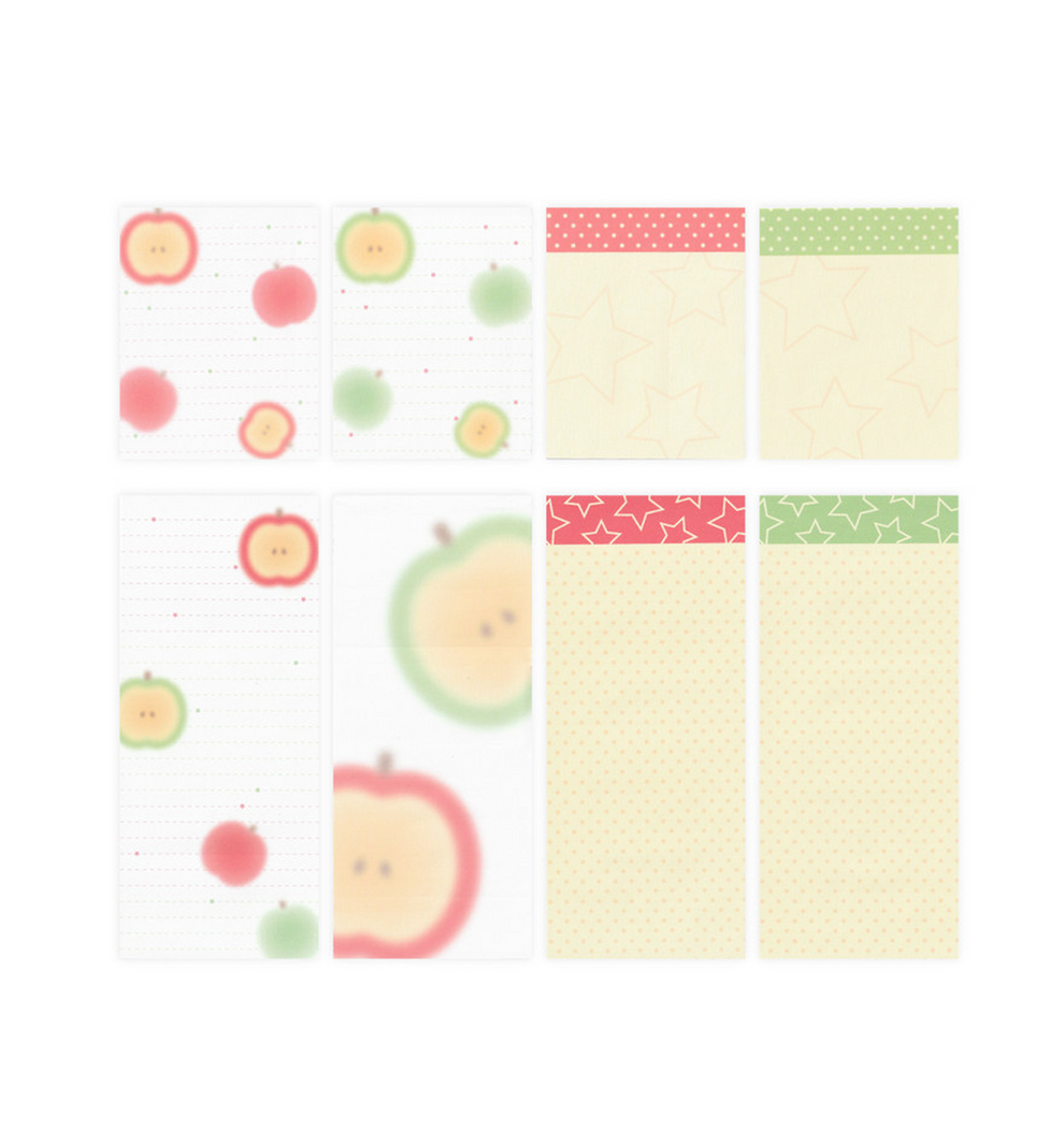 Crunchy Apple Sticker Paper Pack
