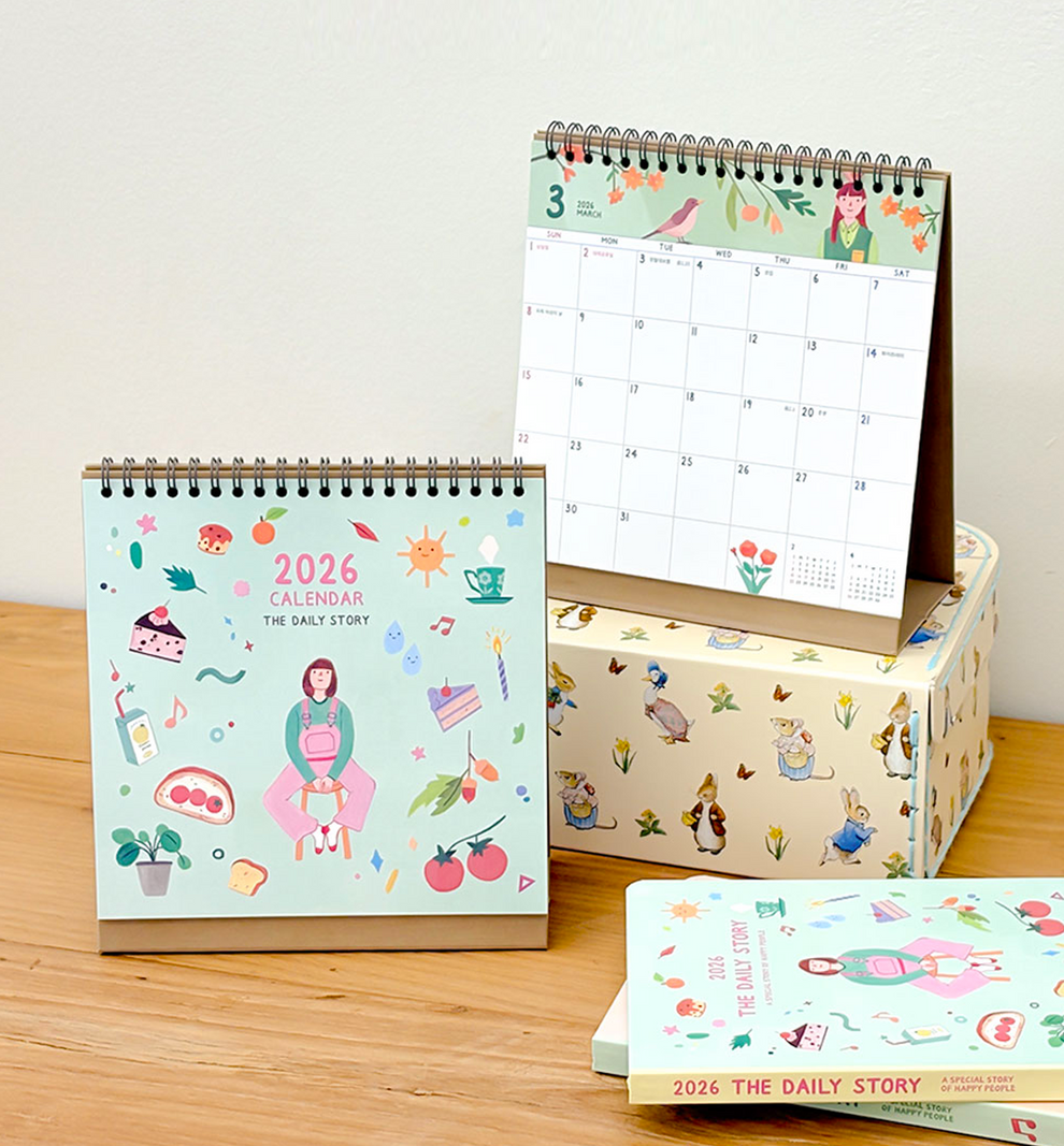 2026 The Daily Story Desk Calendar