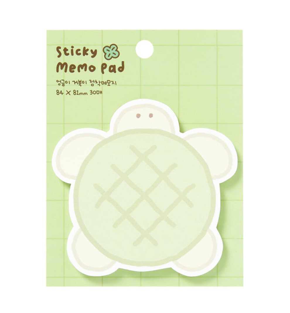 Cute Turtle Sticky Memo