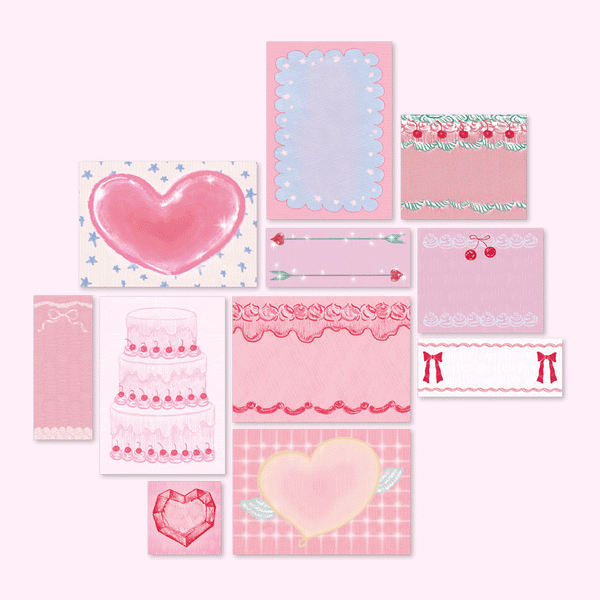 Dear Sweet Sticker Pack [102 Stickers]