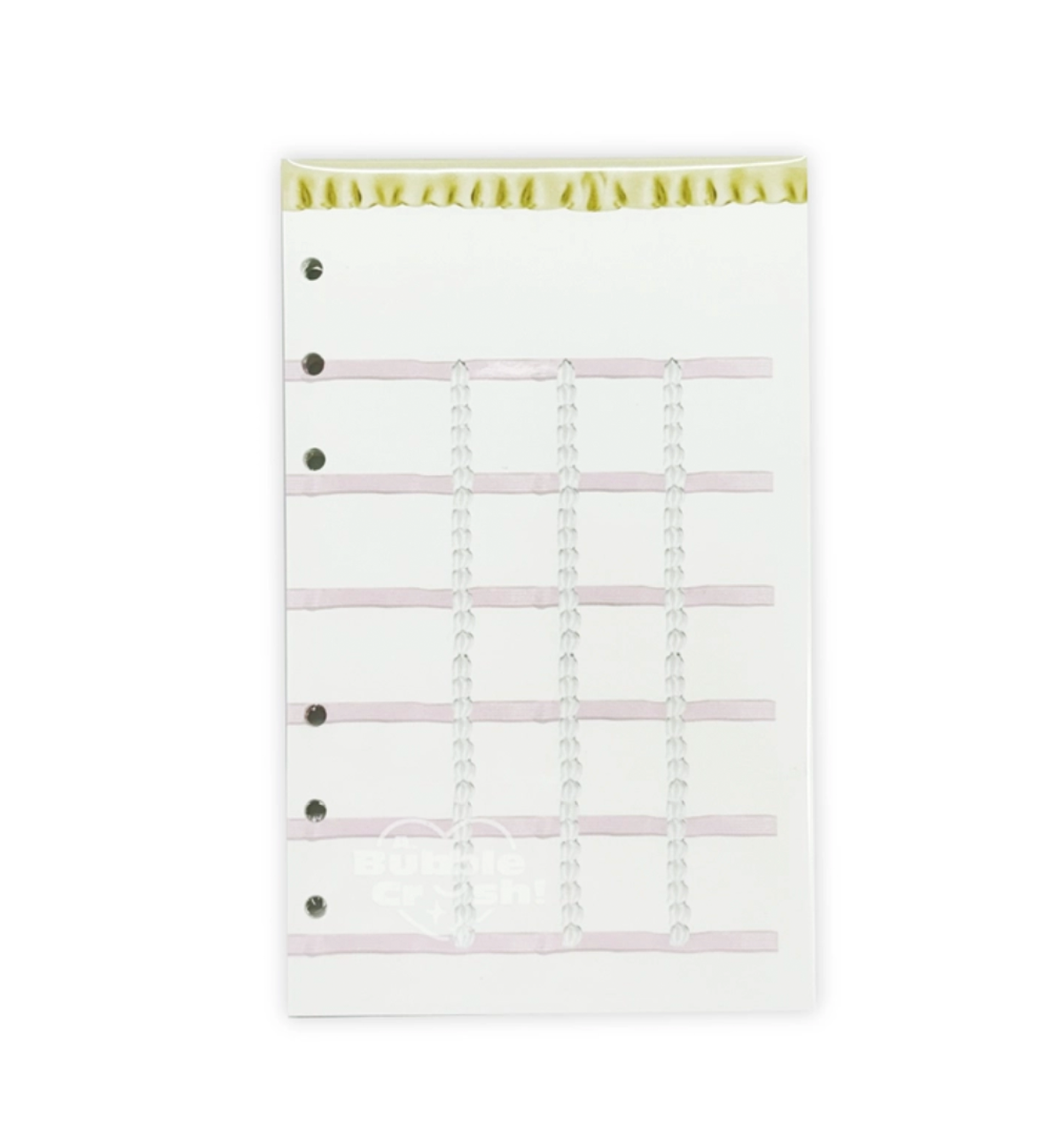 A6 Deco Cream Paper Refill