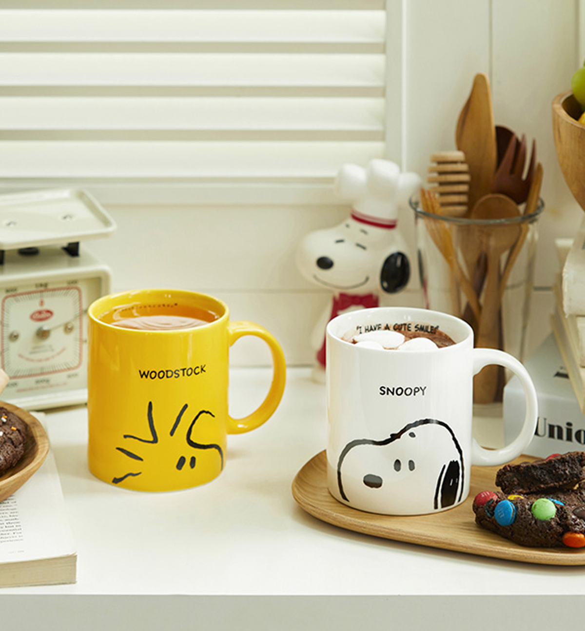 Snoopy & Woodstock Face Mug [2 Designs]