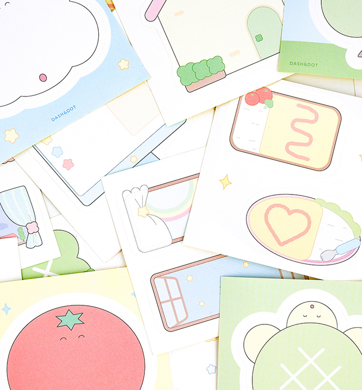 Round Deco Paper Sticker Pack