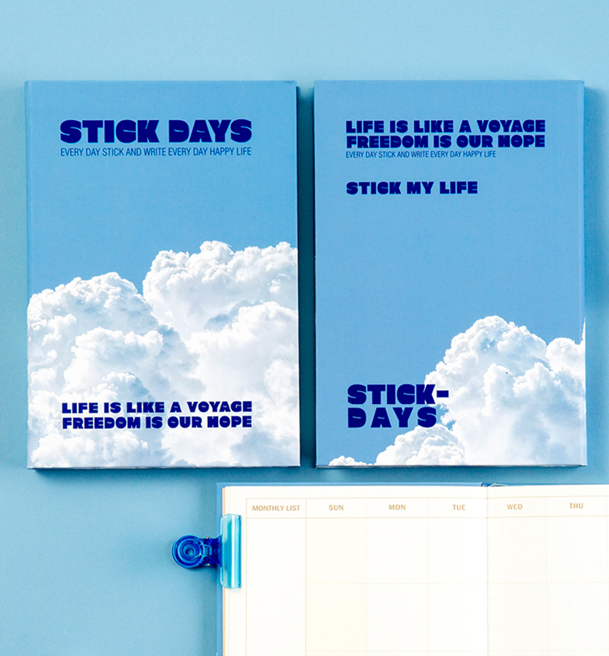 Stick Days Weekly Planner