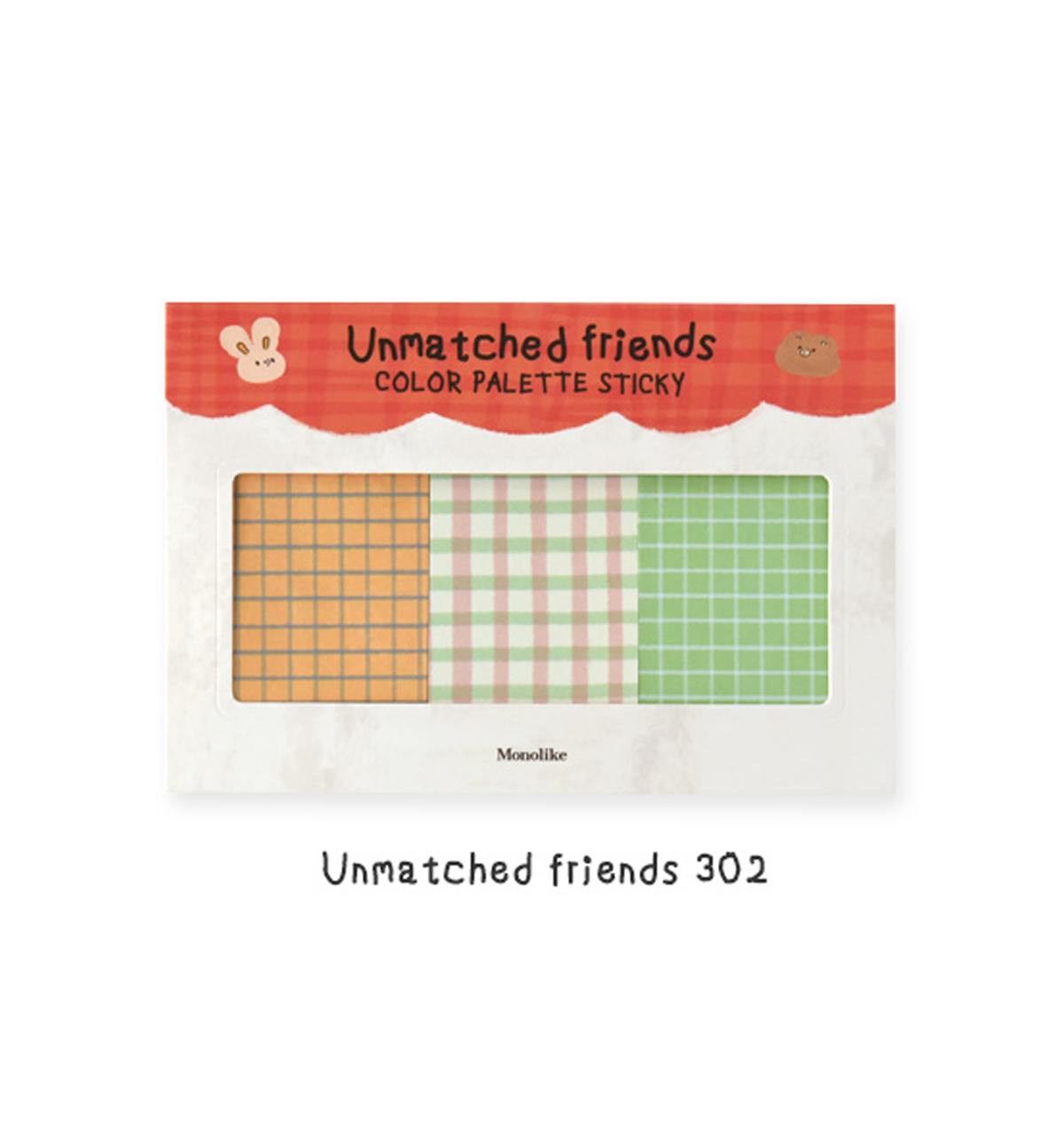 Color Palette Unmatched Friends Sticky Notes