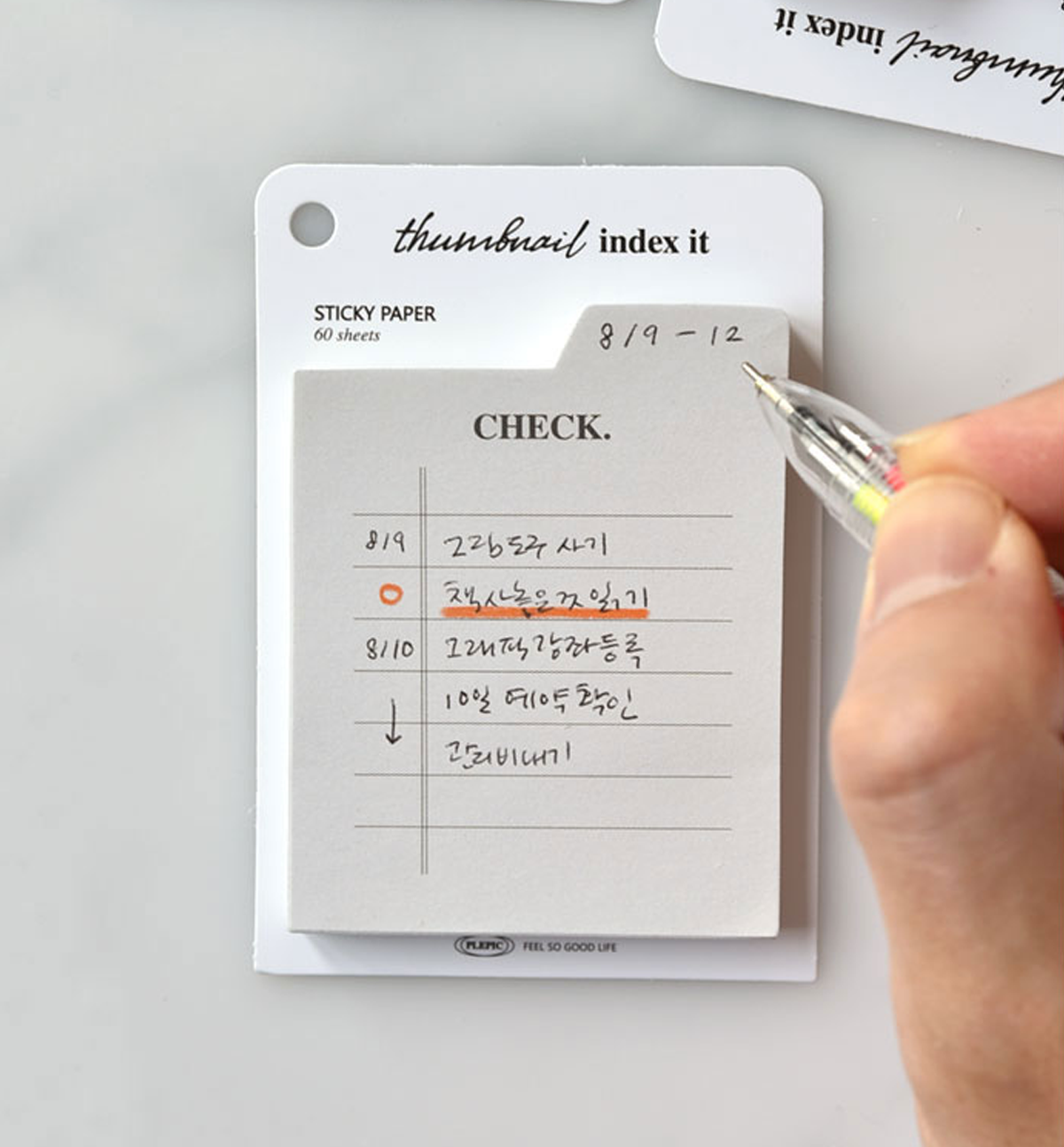 Thumbnail Index Sticky Note