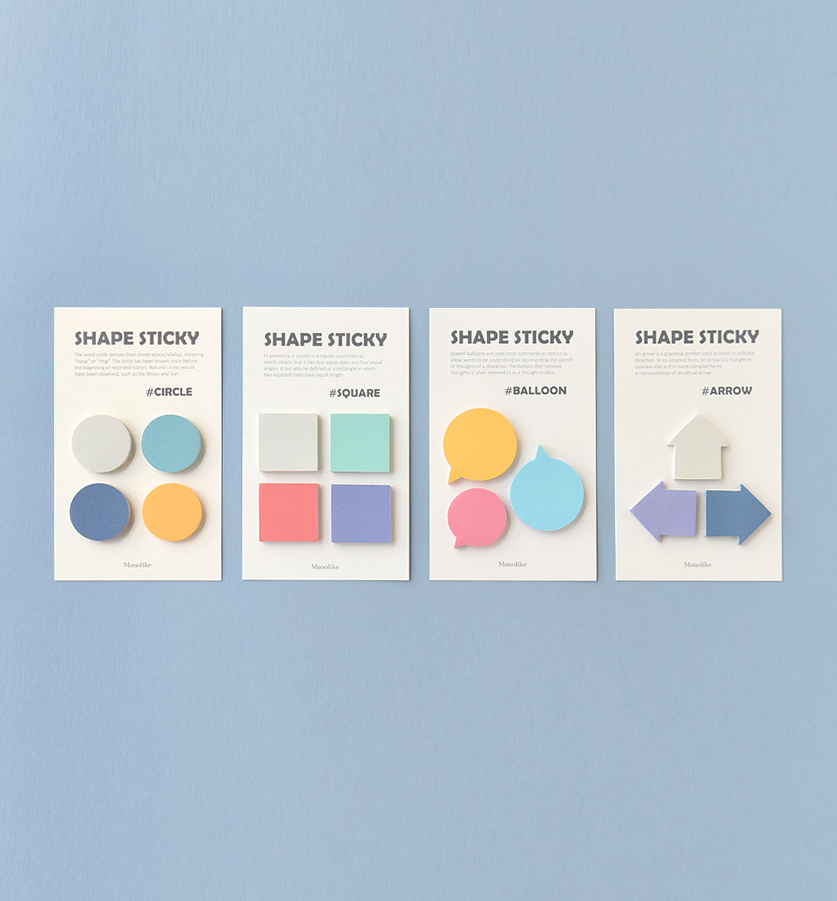 Shape Infographic Sticky Note