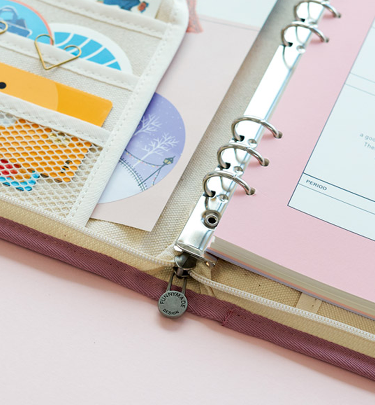 A5 Binder Canvas Cover