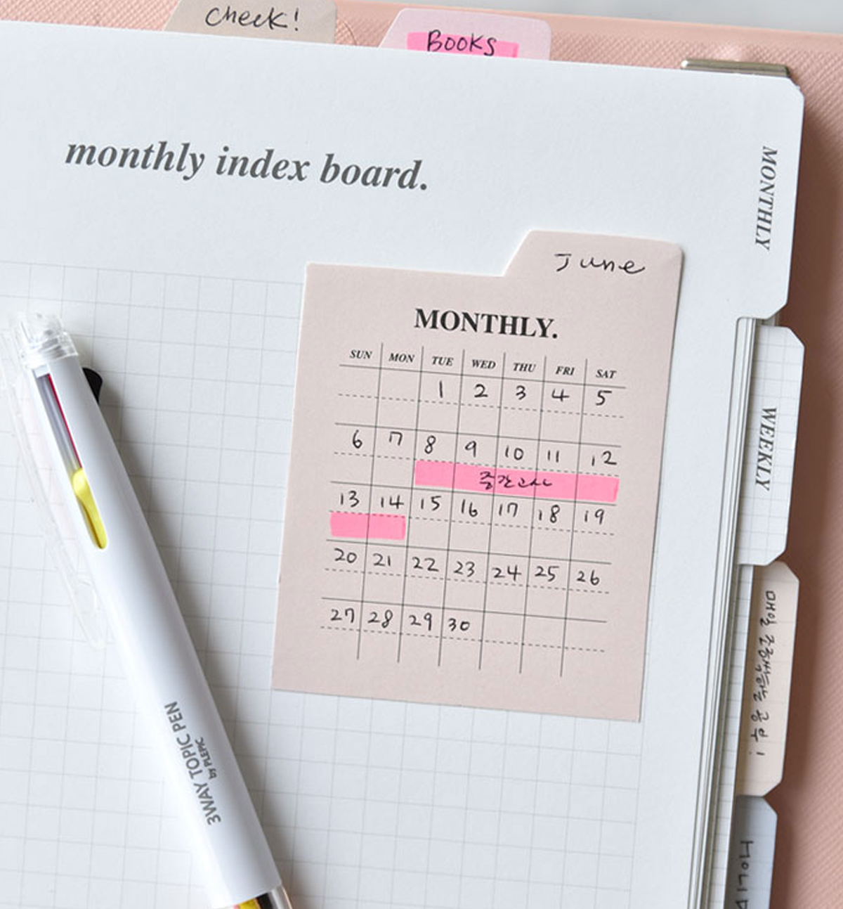 Thumbnail Index Sticky Note