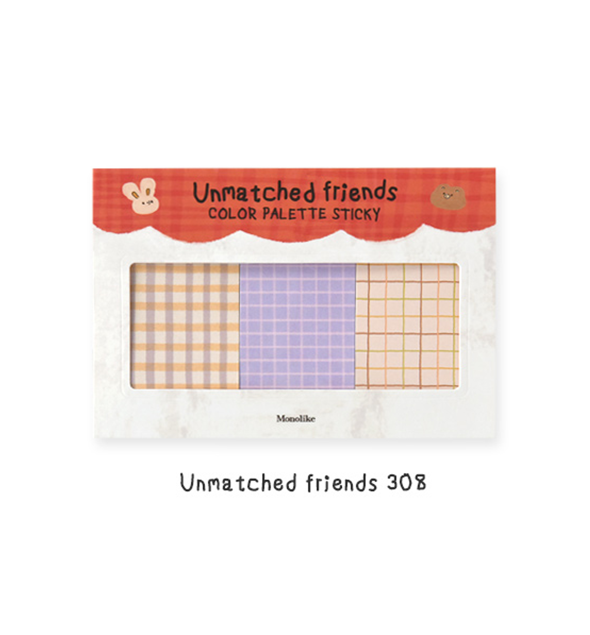 Color Palette Unmatched Friends Sticky Notes