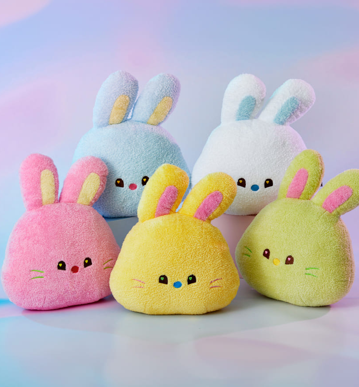 NewJeans Bunny Face Cushion [Green]