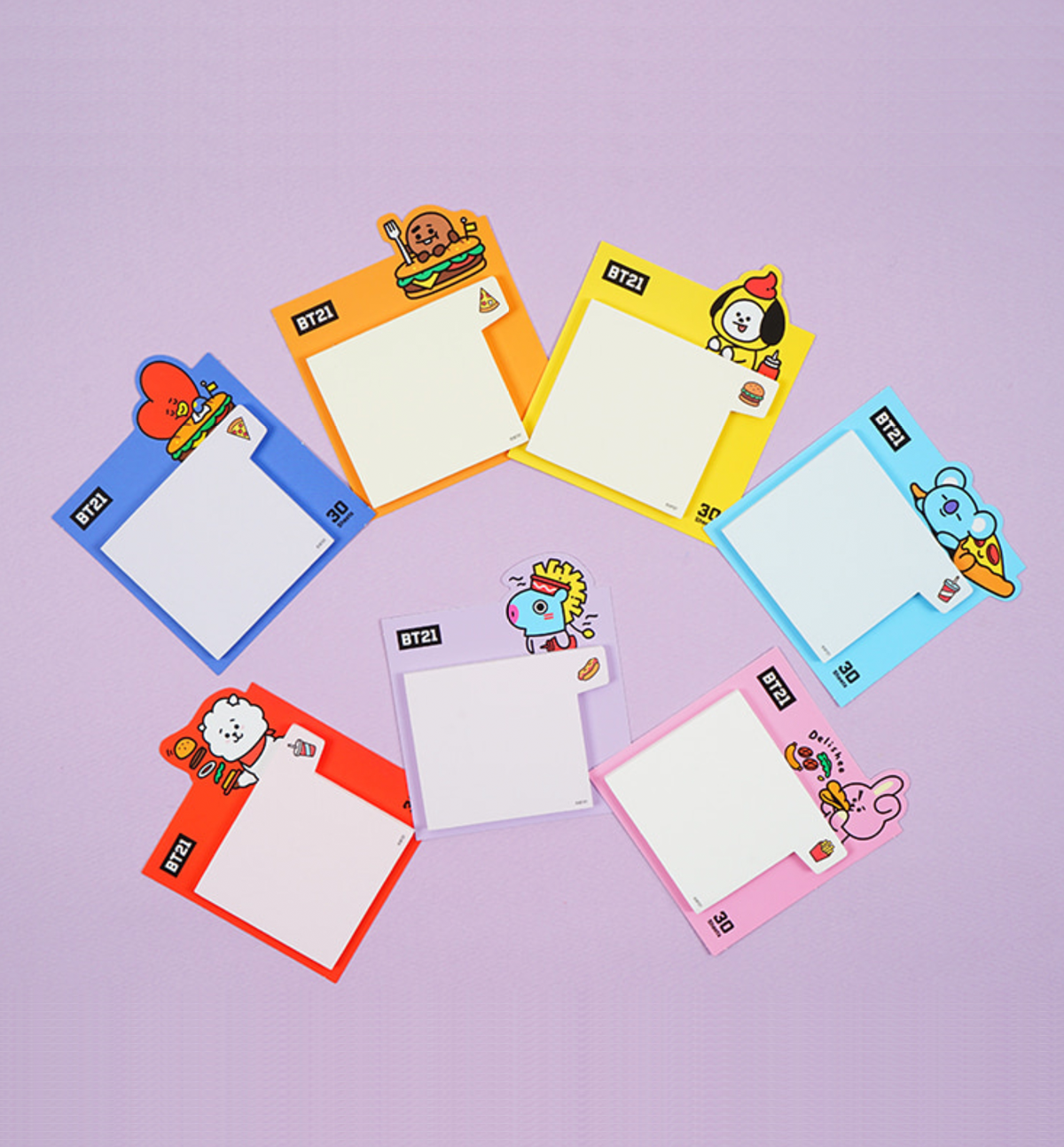 BT21 Sticky Note
