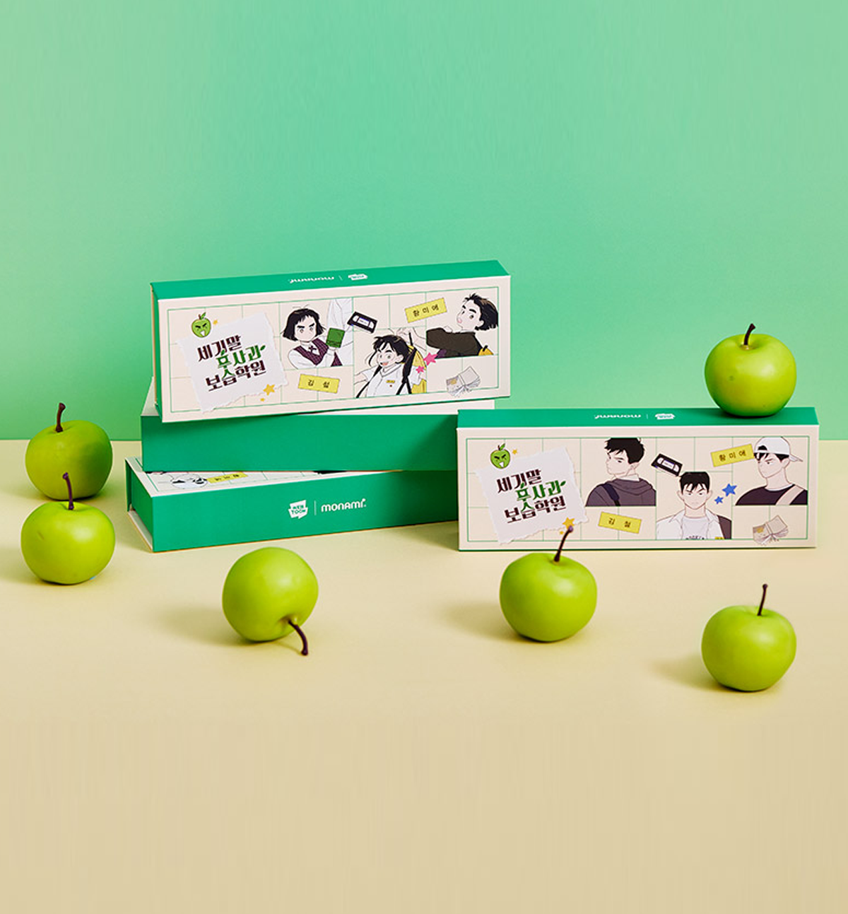 153 After School Lessons For Unique Apples 6 Pens Set [Limited Edition