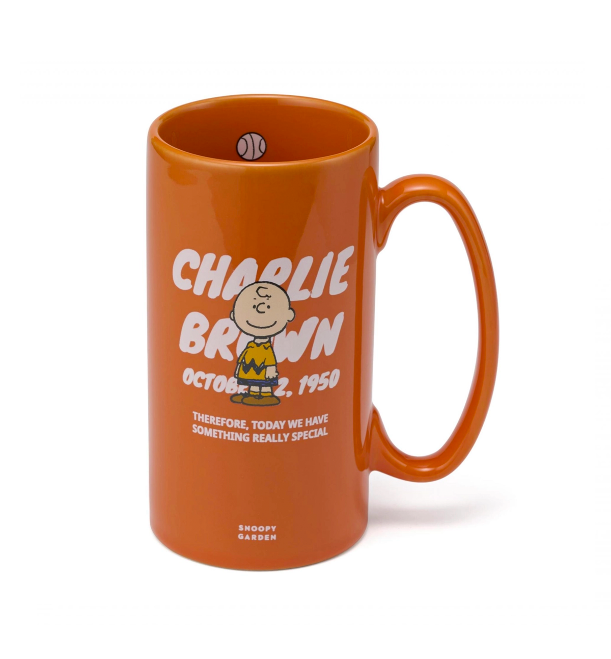 Peanuts Charlie Brown Colored Long Mug Cup