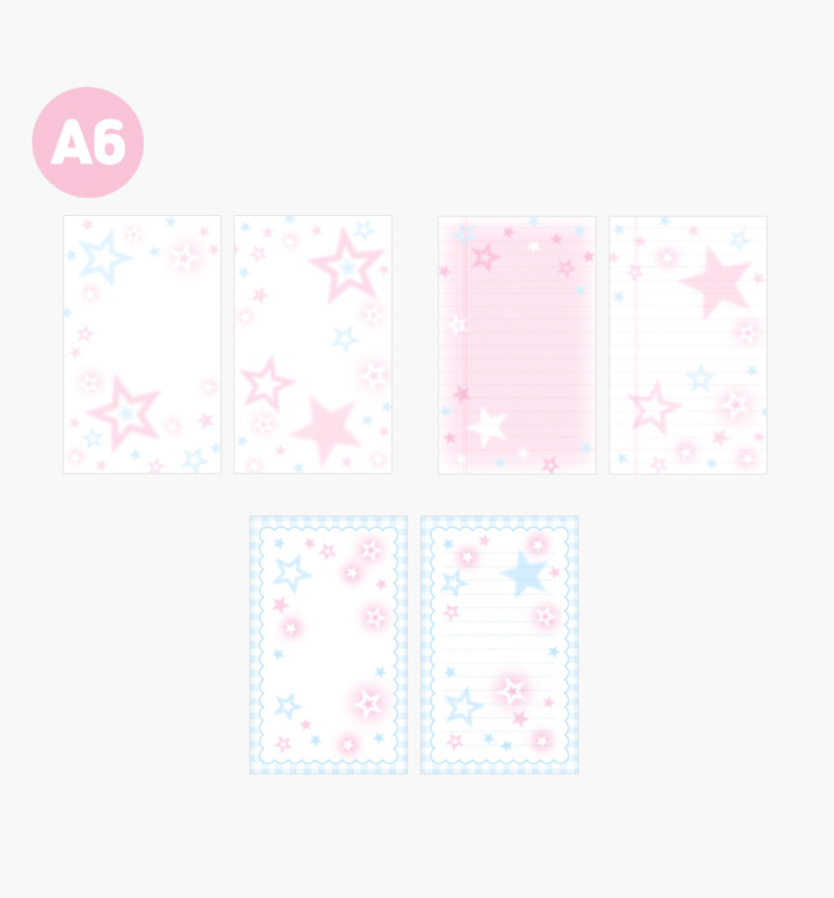 A6 Pretty Starlight Paper Refill