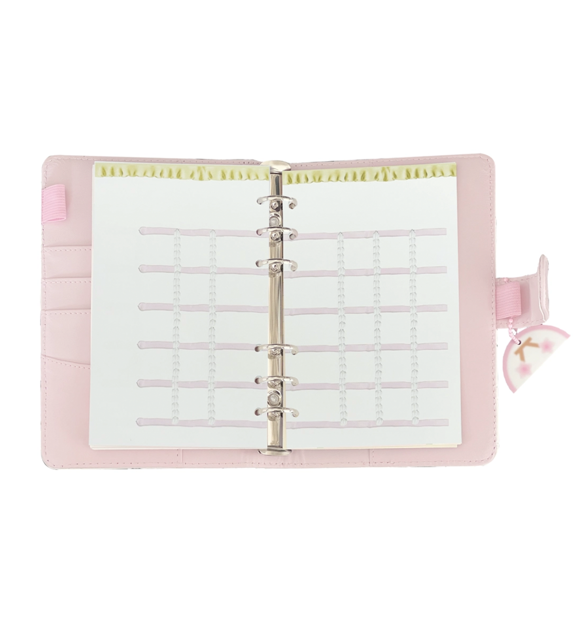 A6 Deco Cream Paper Refill