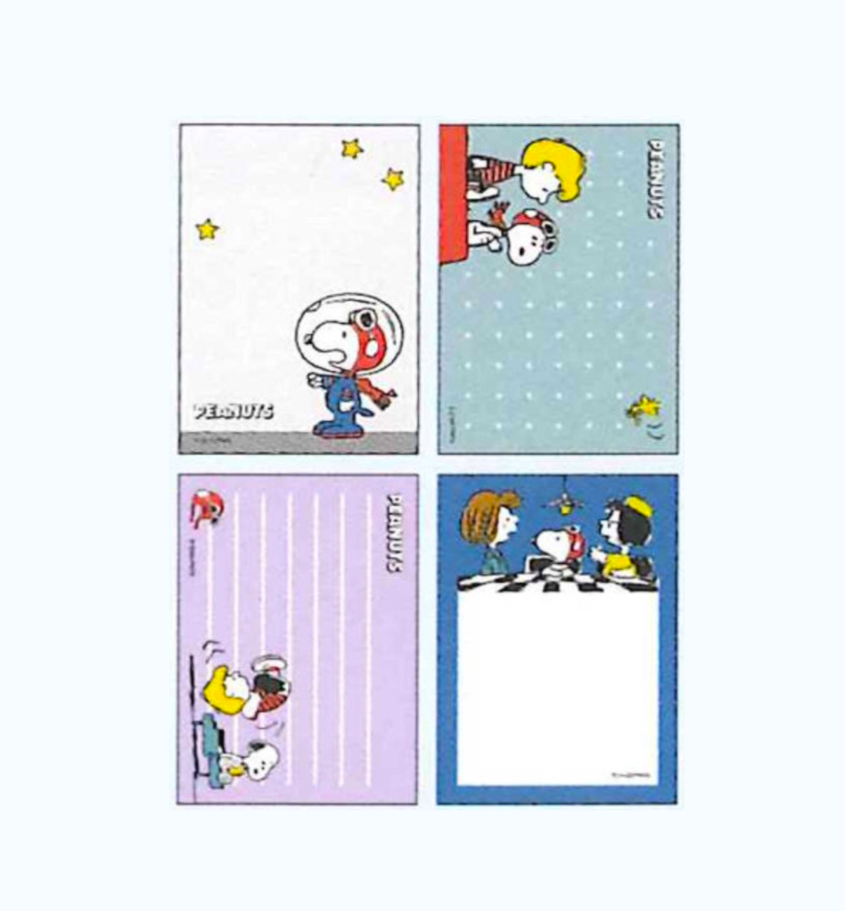 Peanuts Snoopy Mini Memopad [Snoopy Pilot]