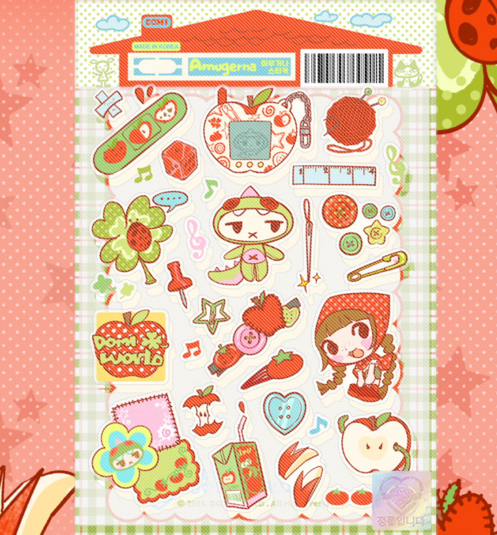 Domi World Amugerna Sticker