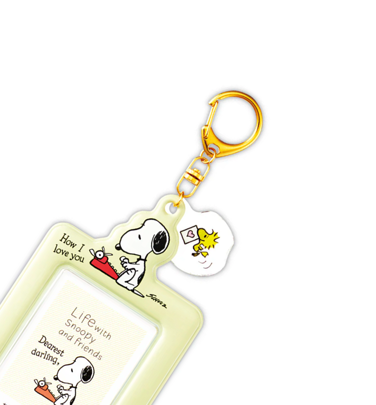 Snoopy & Friends Photocard Holder [Yellow]