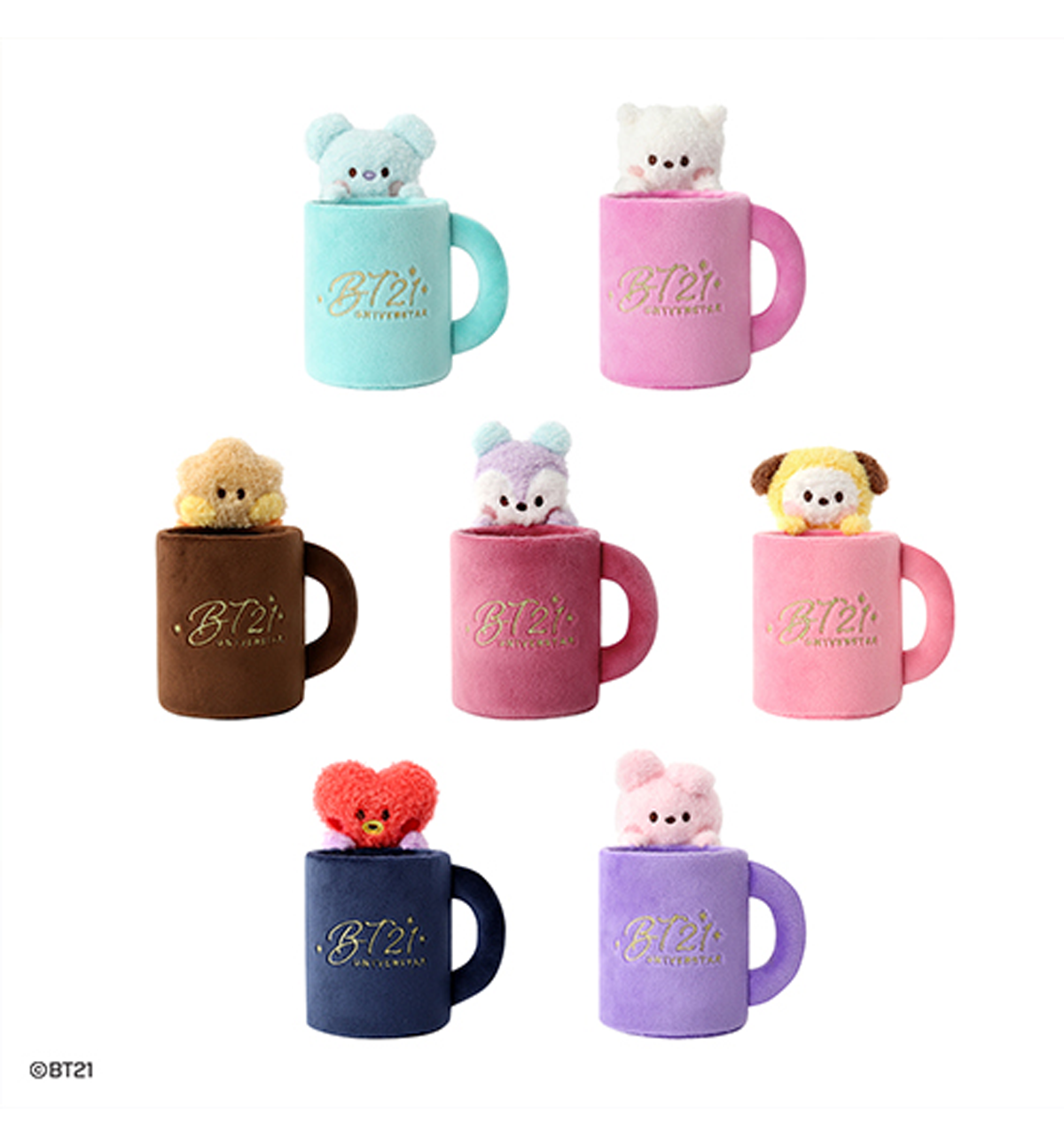 BT21 Minini Plush Pen Holder [RJ]