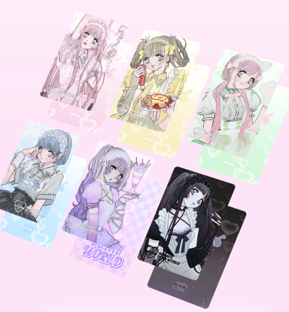 Domi World Maid Photocard [Silver Stamping]