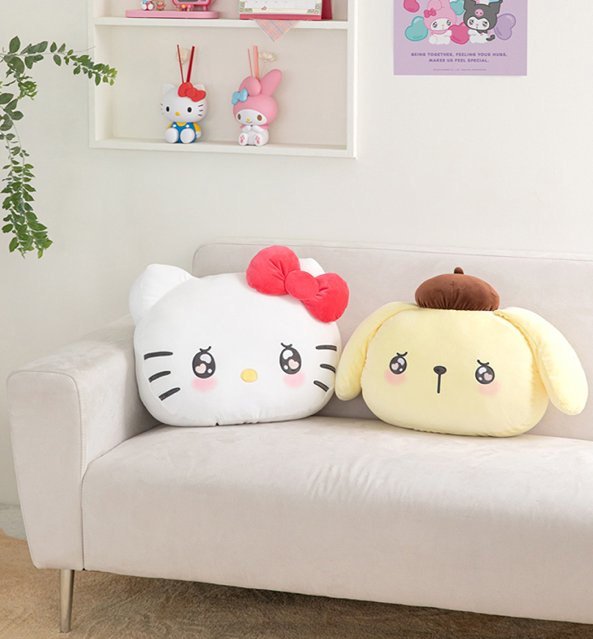Pompompurin Face Cushion [Deeply From My Heart]